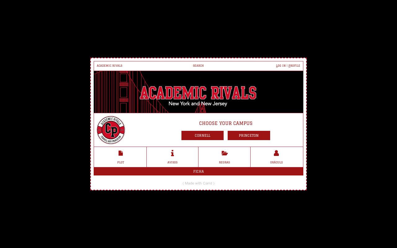 Academic Rivals CARD OFC